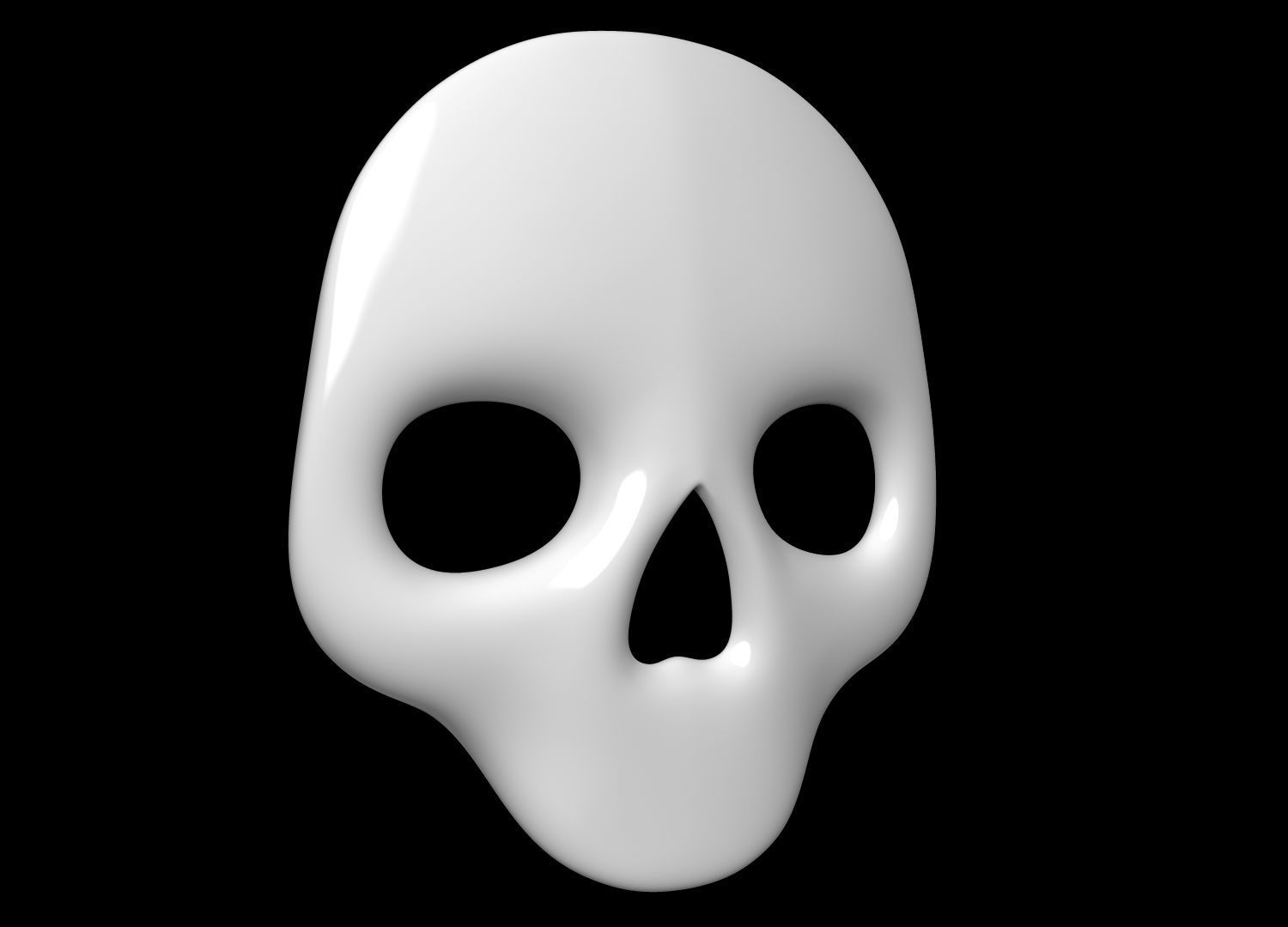 Skull Mask 3D model | CGTrader