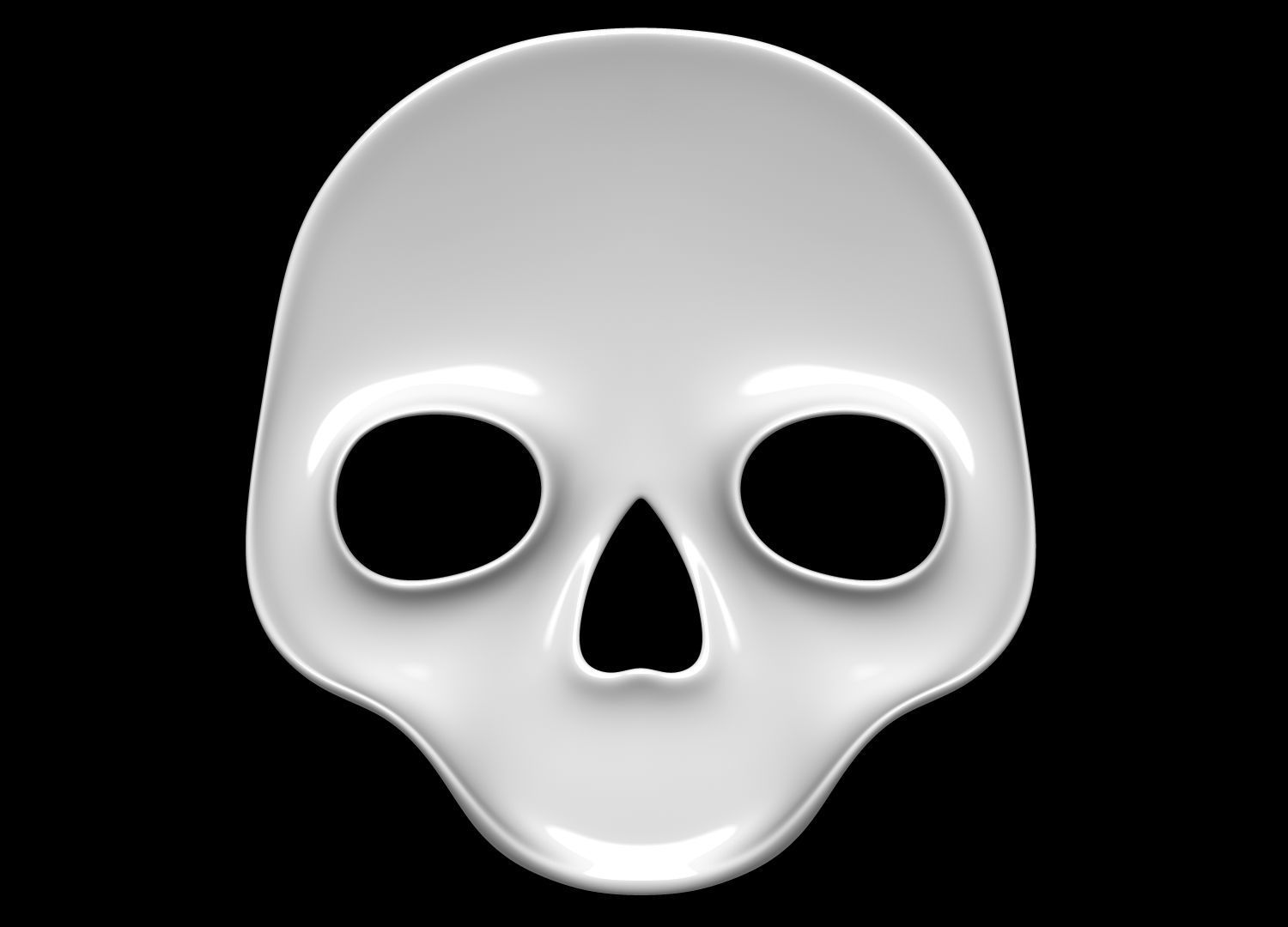 Skull Mask 3D model | CGTrader