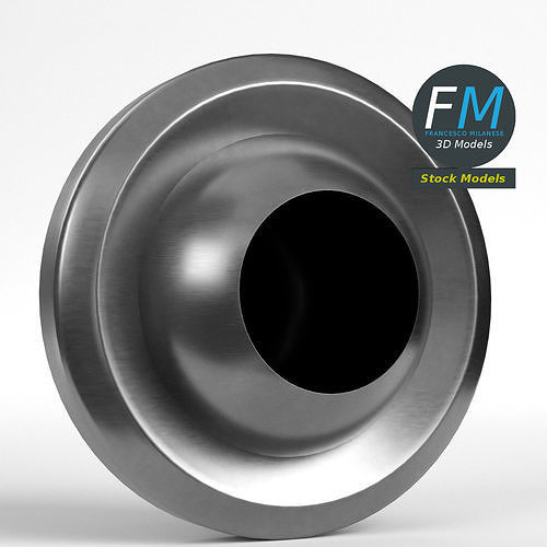 HVAC jet nozzle diffuser 3D model | CGTrader