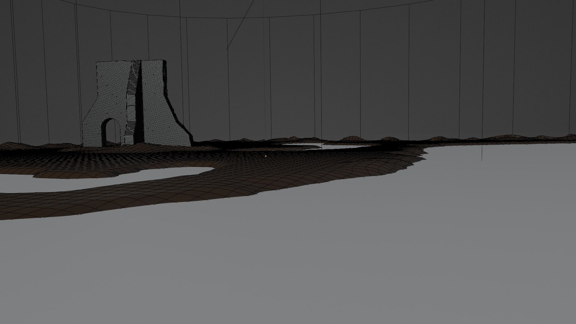 Realistic grassland landscape scene 3D model | CGTrader