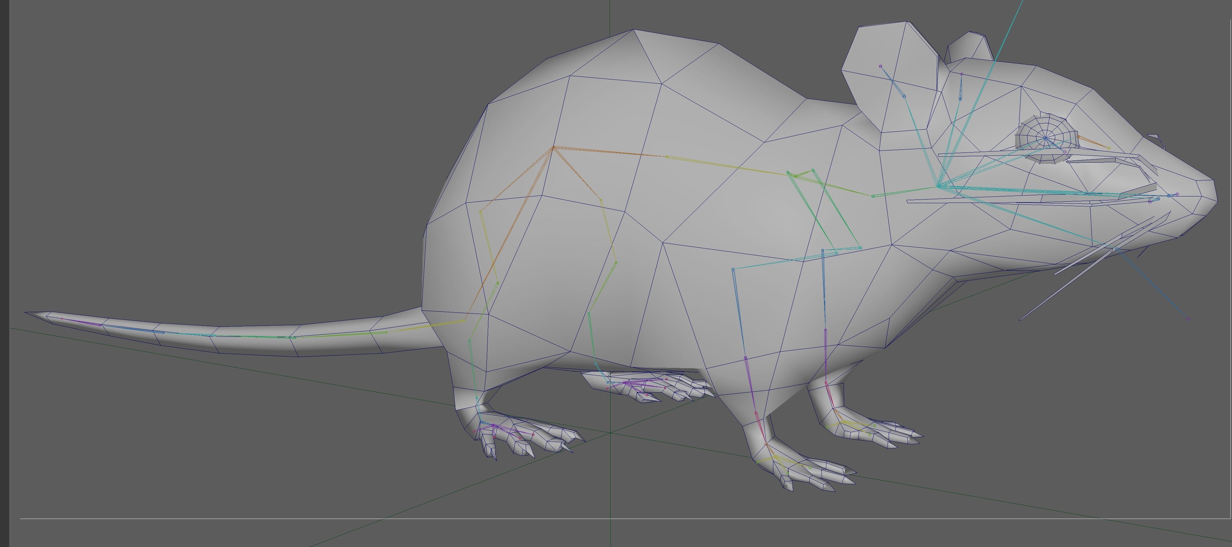 3D model Rat Rig VR / AR / low-poly | CGTrader