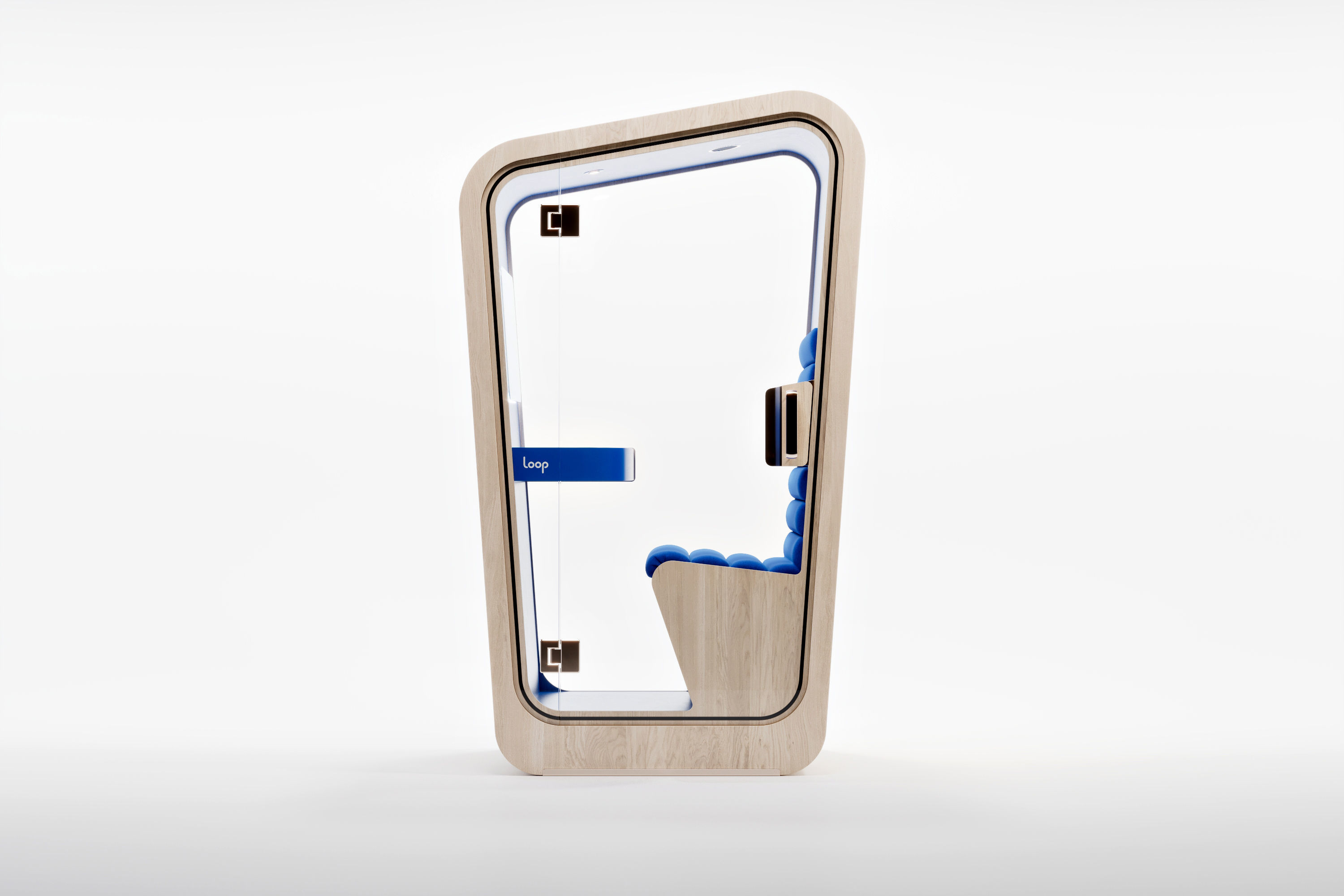 Loop Solo - Soundproof Privacy Phone Booth 3D model rigged | CGTrader