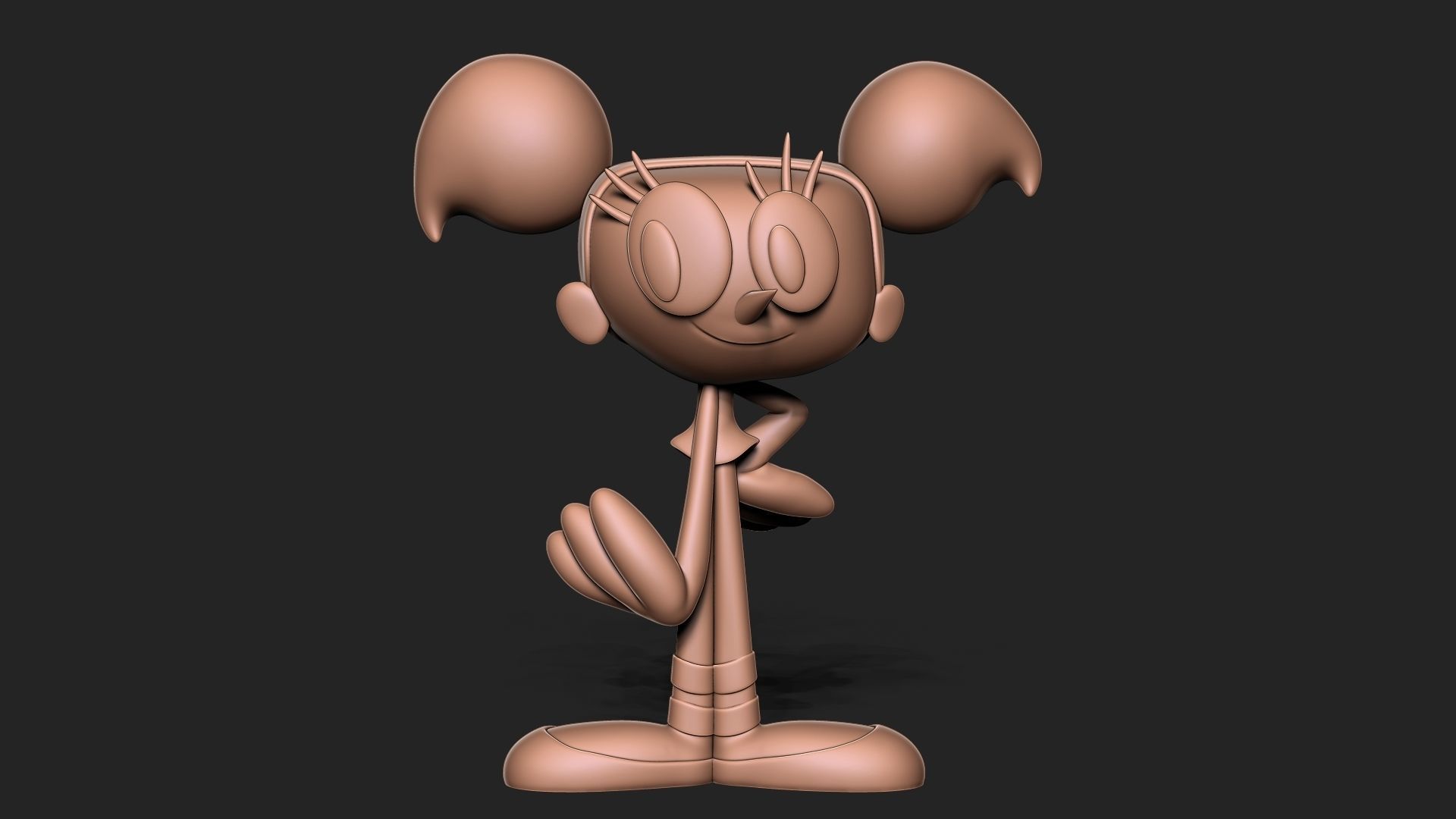 DEE DEE DEXTERS LABORATORY 3D model 3D printable | CGTrader