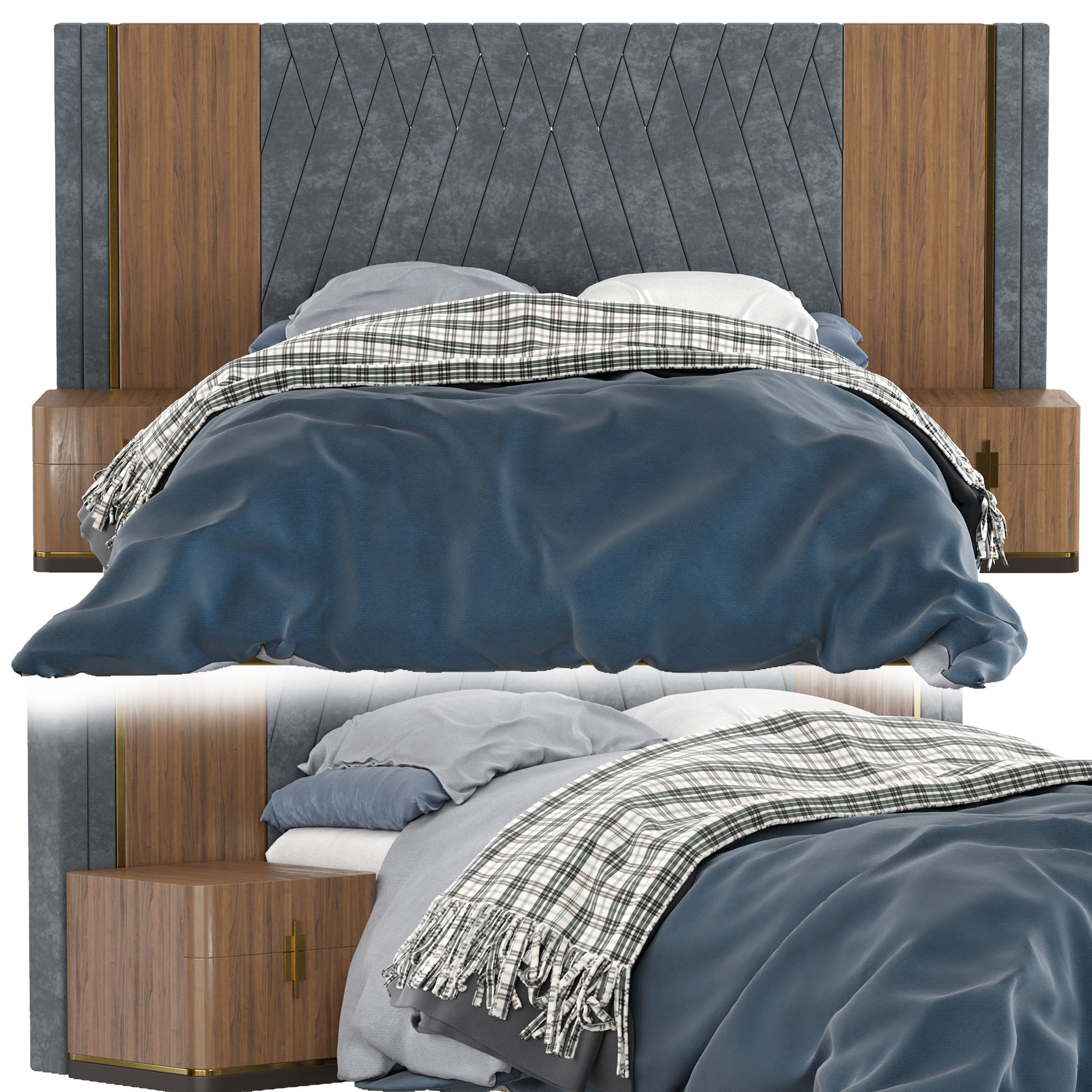 3D model Batha Bed VR / AR / low-poly | CGTrader