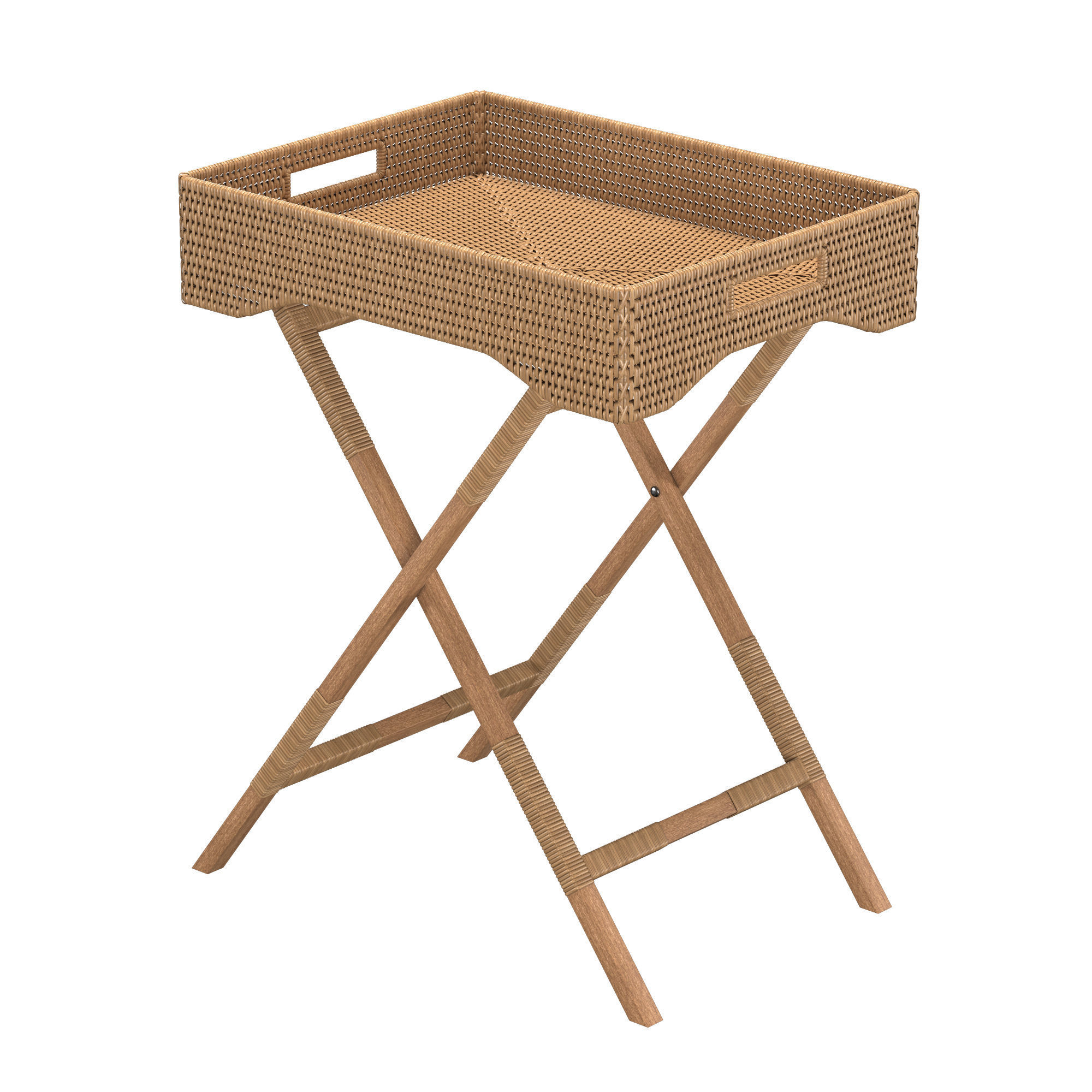 Butler Tray Table 3D model | CGTrader