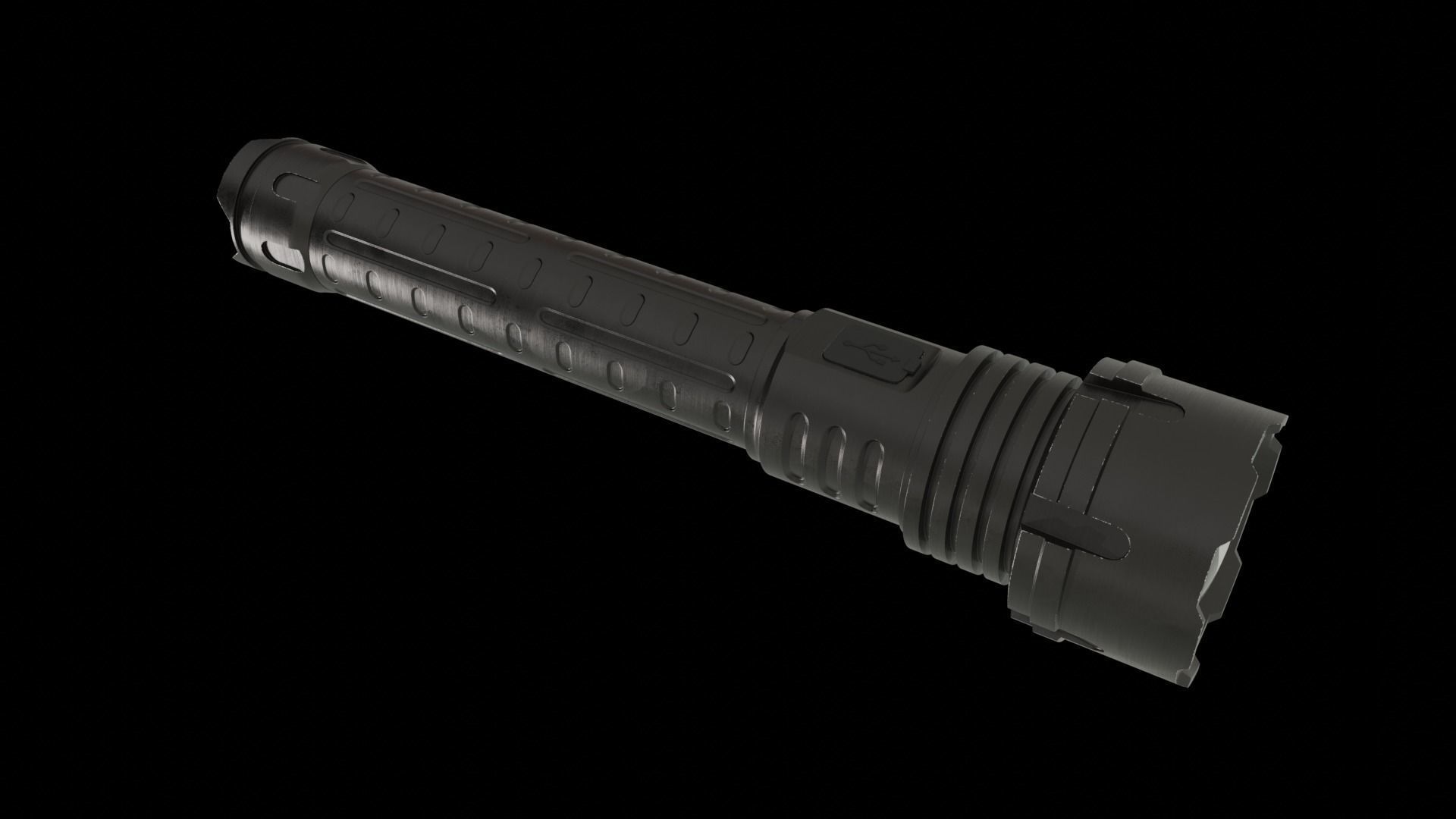 Flashlight BL-713B-P160 3D model | CGTrader