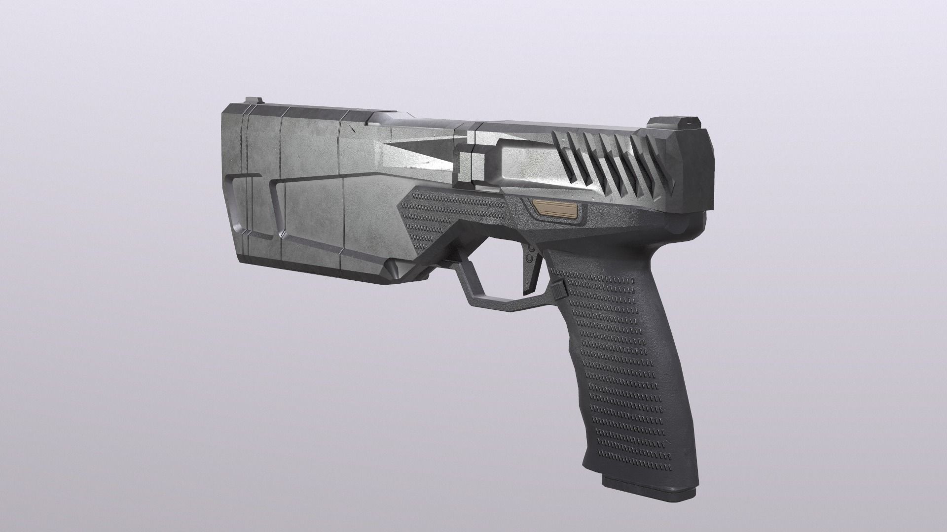 3D model Maxim 9 Silenced VR / AR / low-poly | CGTrader