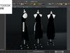 Evening Dress on Dress Form 3D model | CGTrader