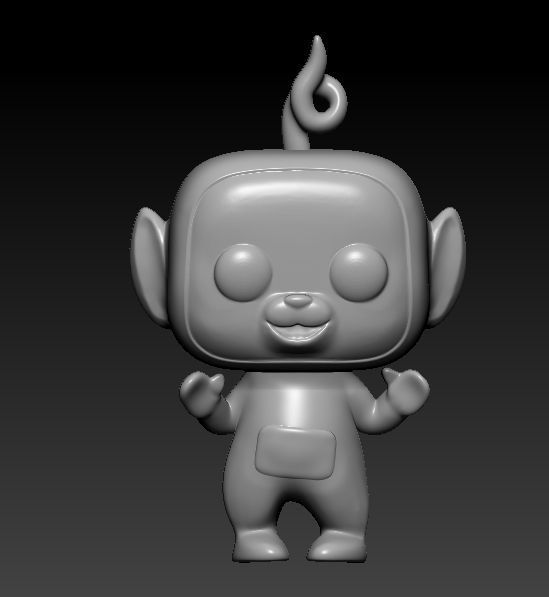 FUNKO TELETUBBIES LAA LAA 3D model 3D printable | CGTrader