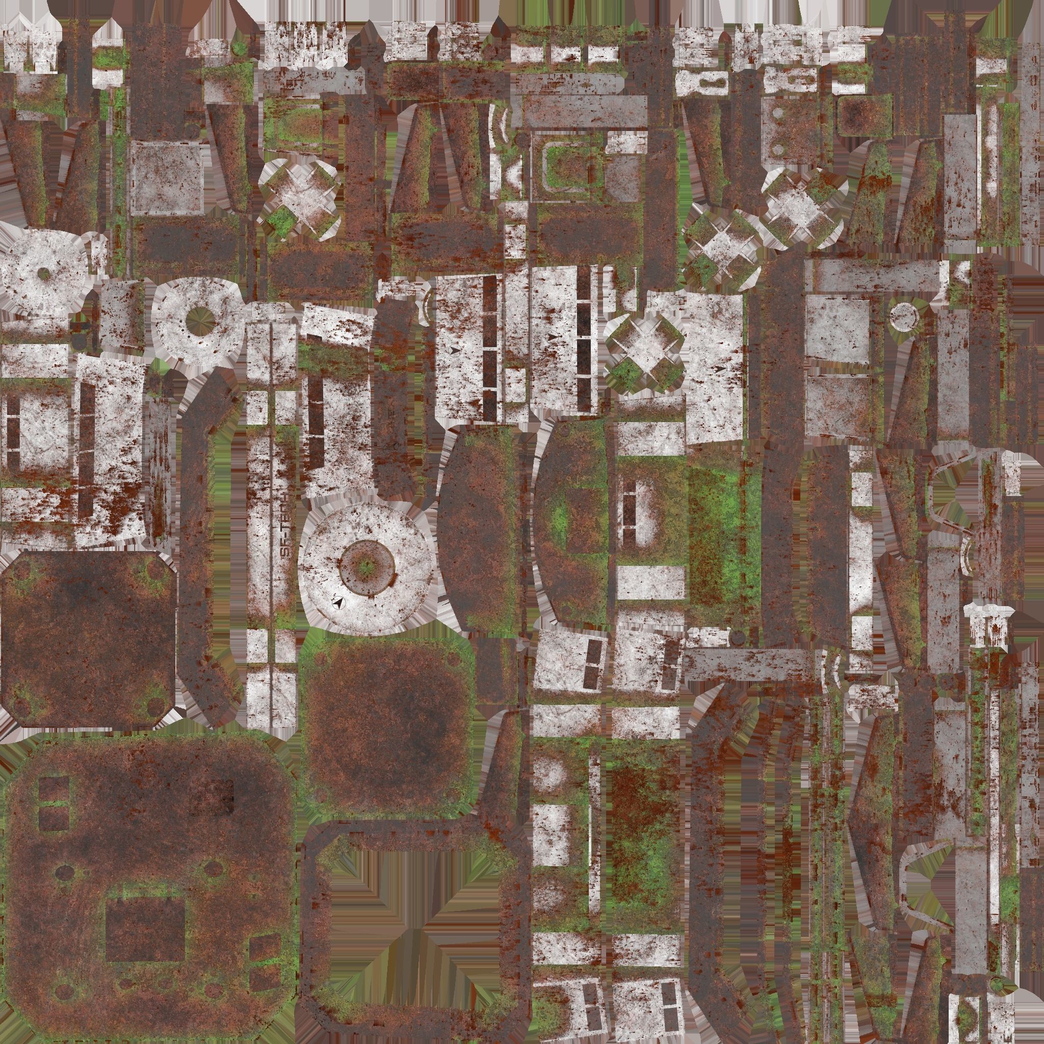 3D model SciFi Facility B10 Abandoned - Sci Fi Exterior Design VR / AR ...