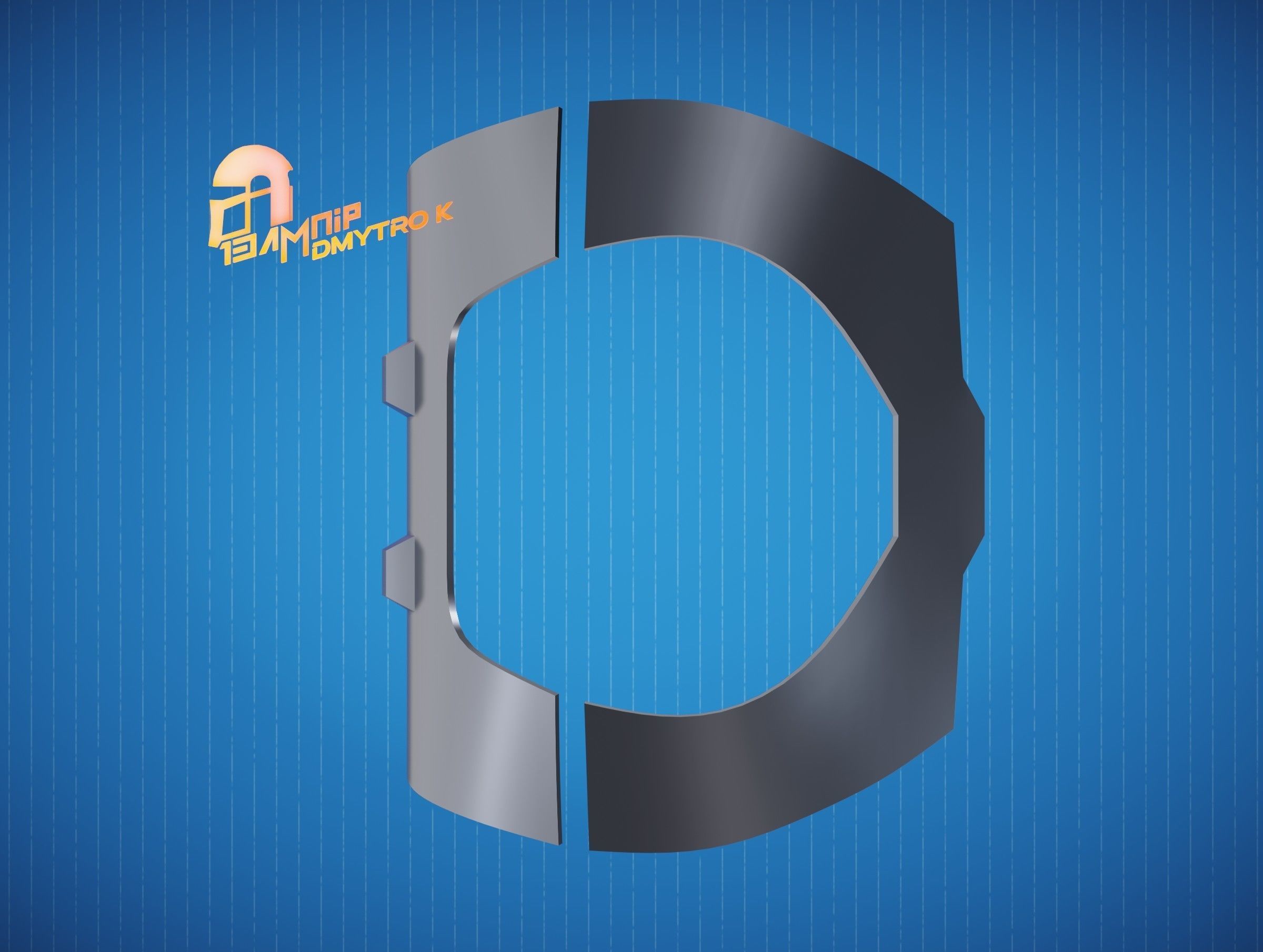 Custom Mandalorian Back Armor 3D model 3D printable | CGTrader