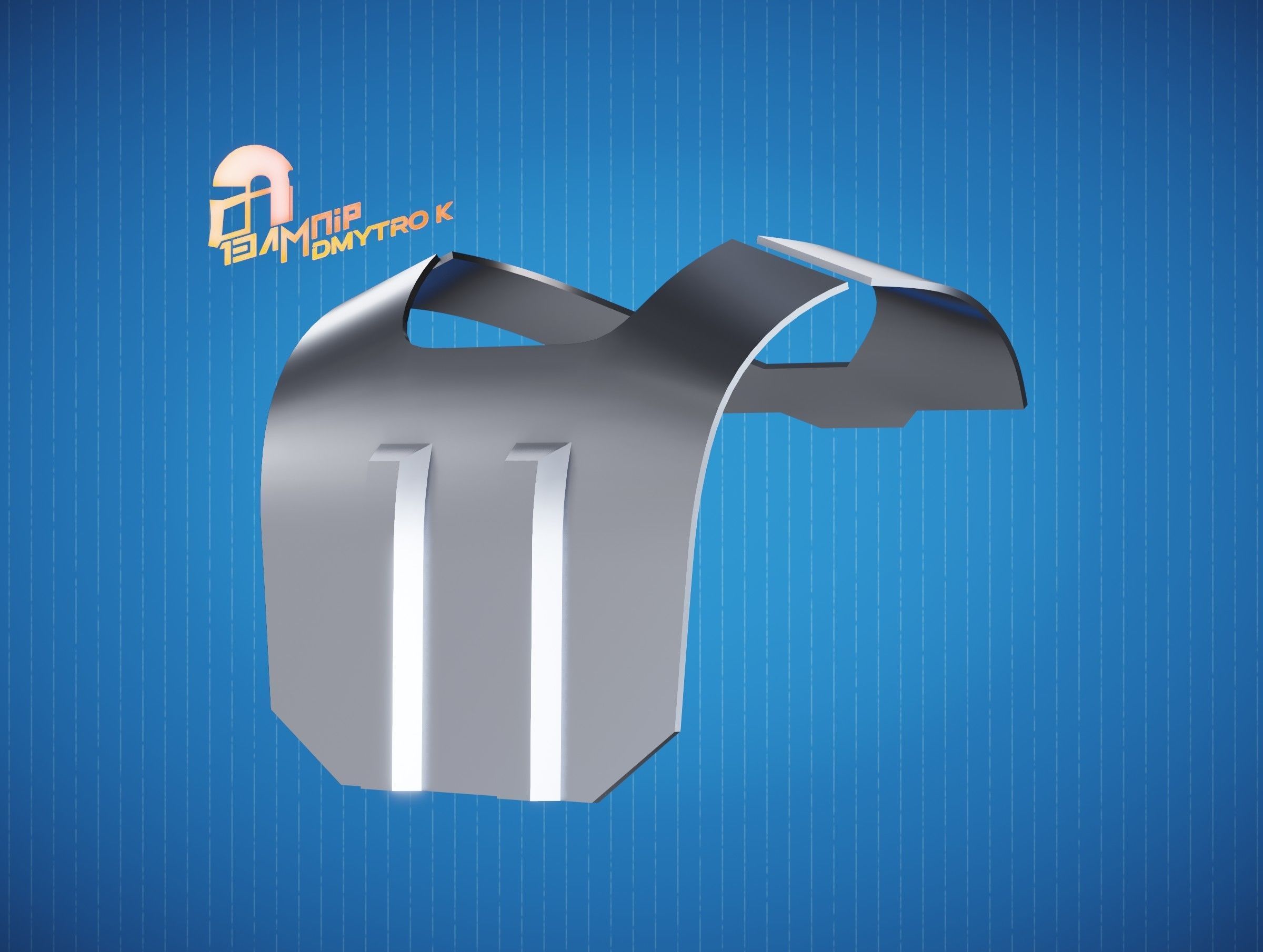 Custom Mandalorian Back Armor 3D model 3D printable | CGTrader