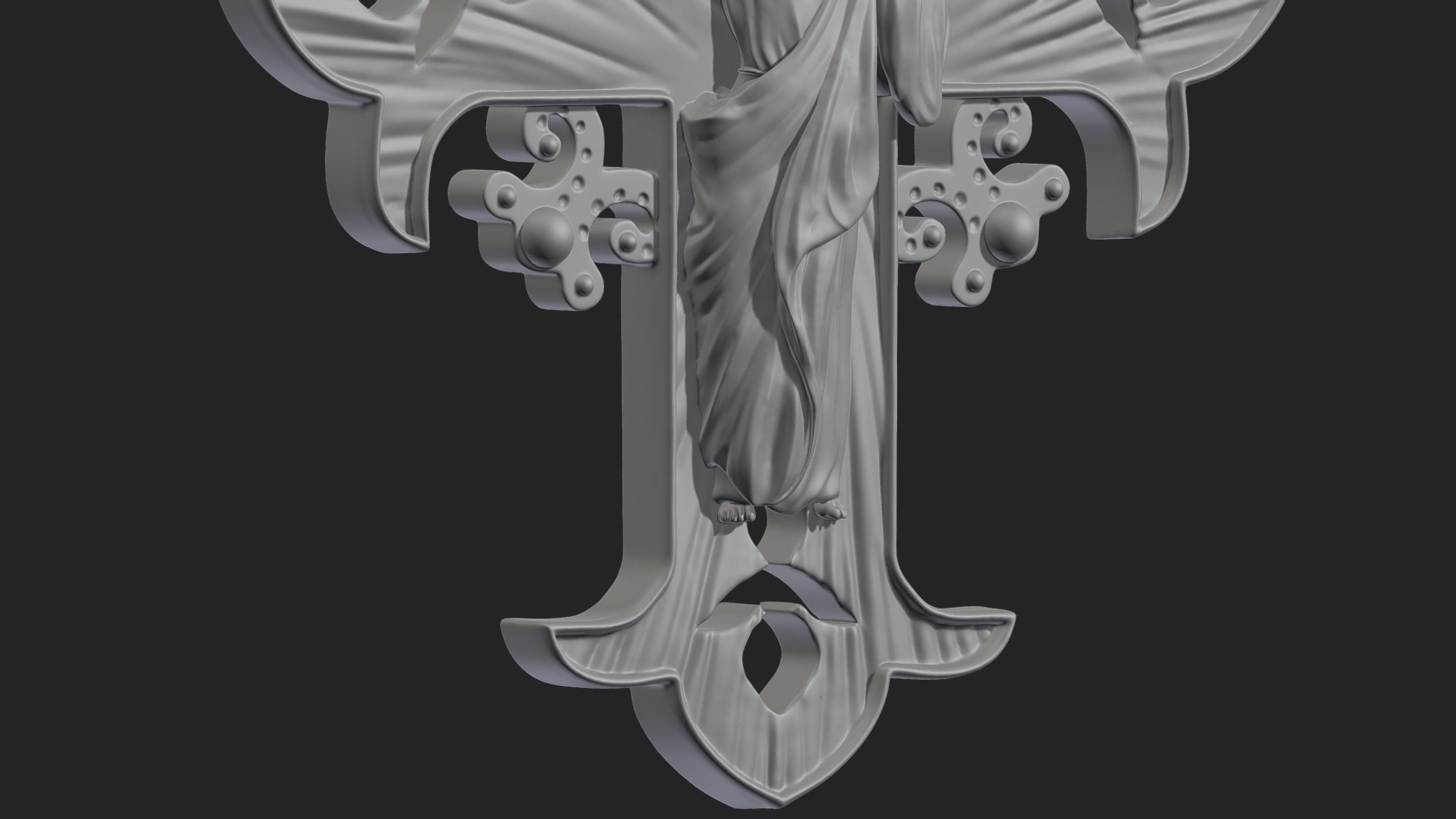 Jesus Ascension 3D model 3D printable | CGTrader