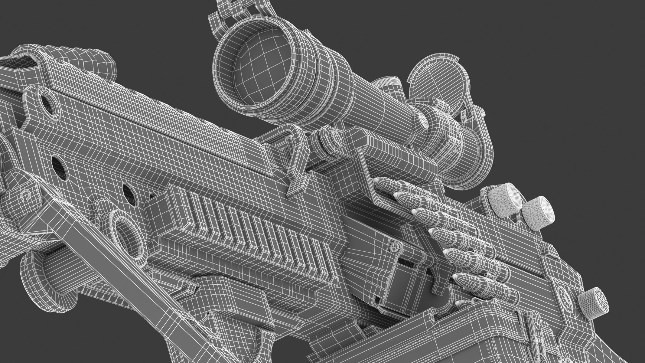 M249 Light Machine Gun 3D model | CGTrader