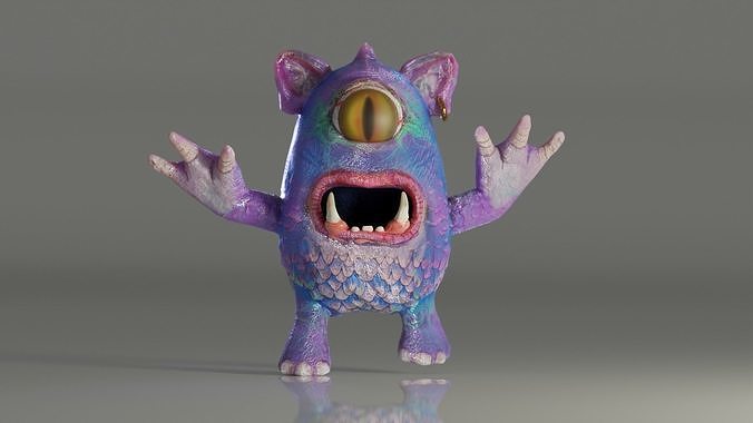 3D model The One eye VR / AR / low-poly | CGTrader