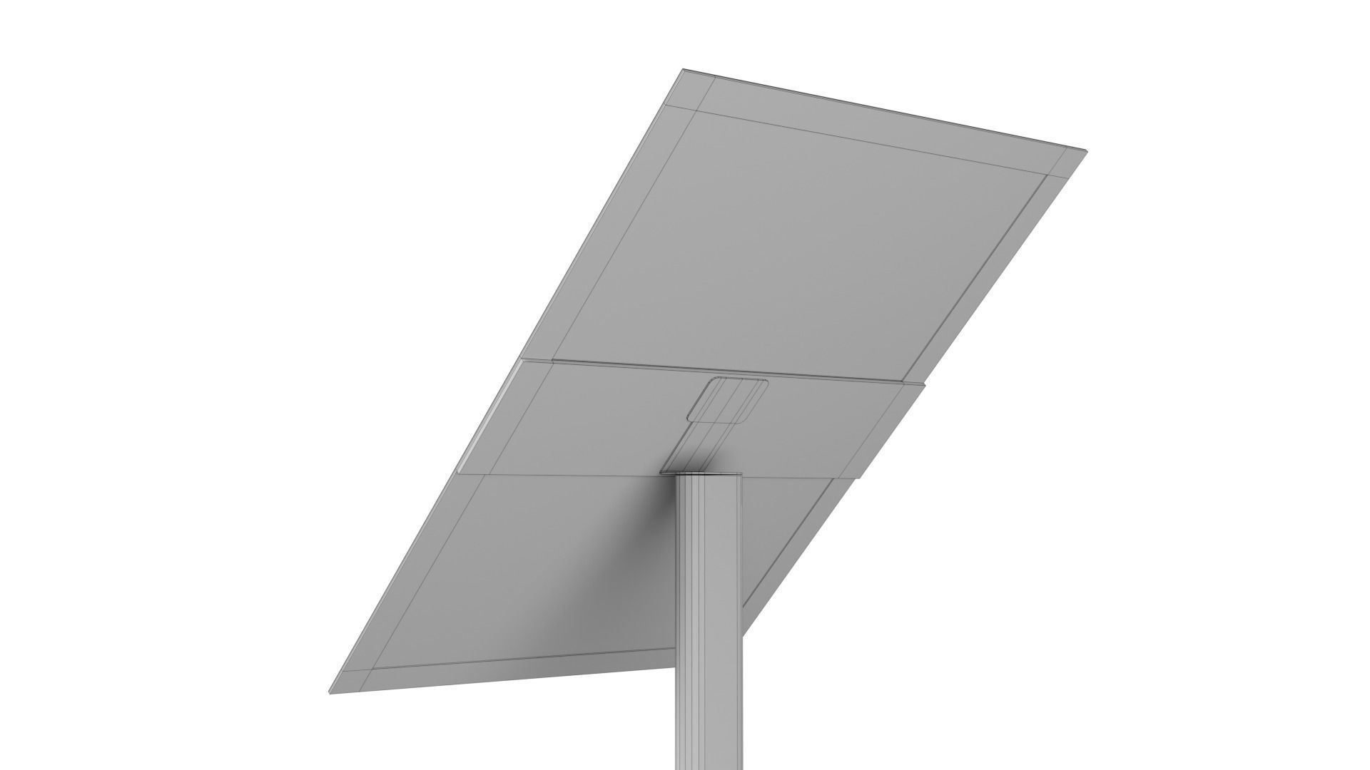 Standard A3 Poster Stand 3D model | CGTrader
