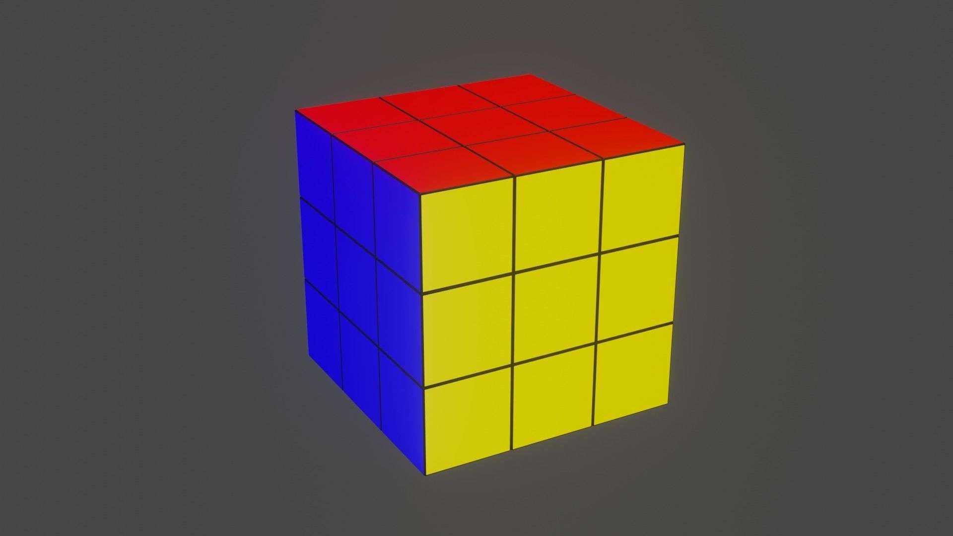 3D model rubiks cube toy model VR / AR / low-poly | CGTrader