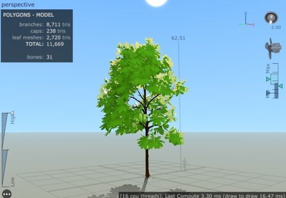 3D model Tree Stylized Unity Unreal Game ready VR / AR / low-poly ...