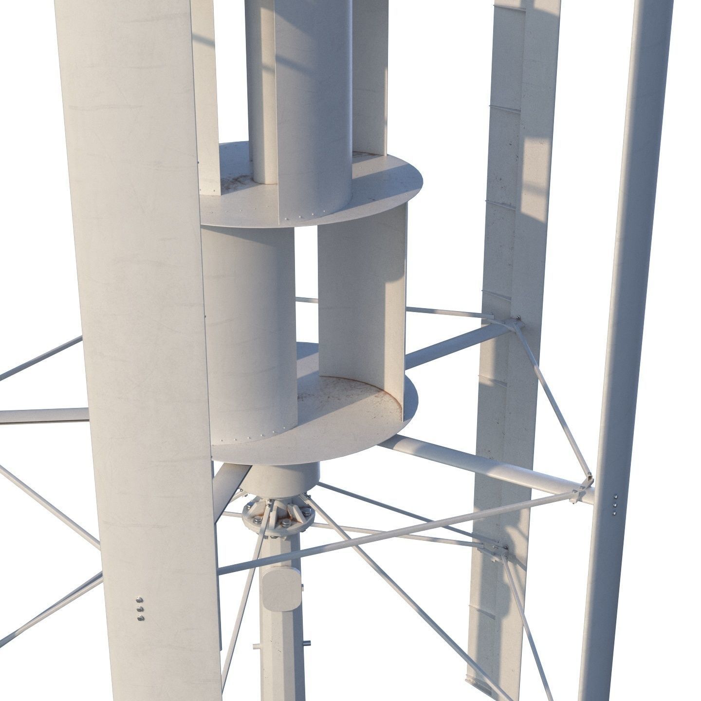 Vertical wind turbines 3D model | CGTrader