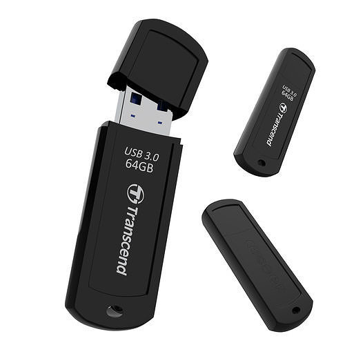 3D model Transcend Pen Drive VR / AR / low-poly | CGTrader