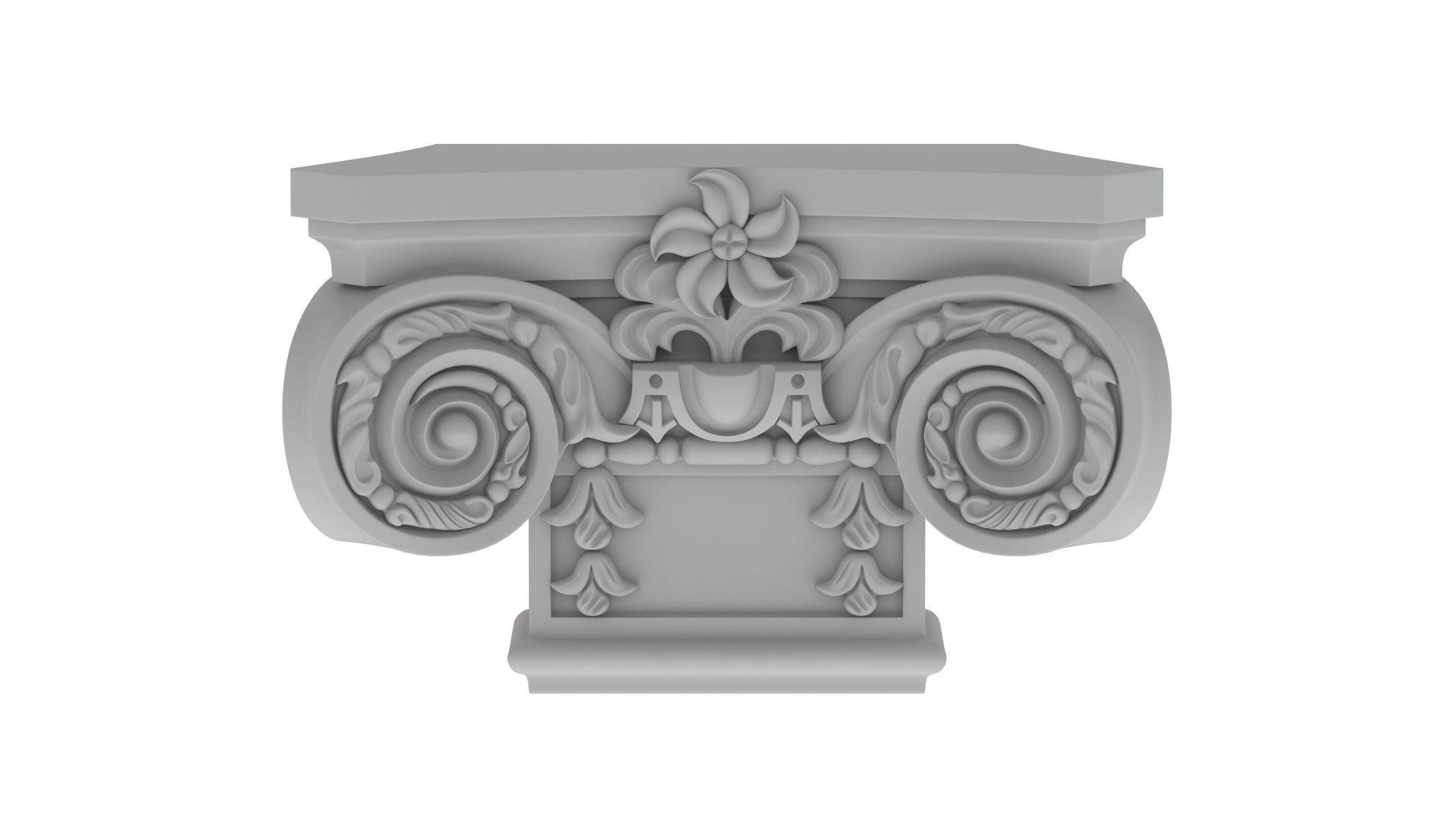 Pilaster Capital 007 3D model | CGTrader