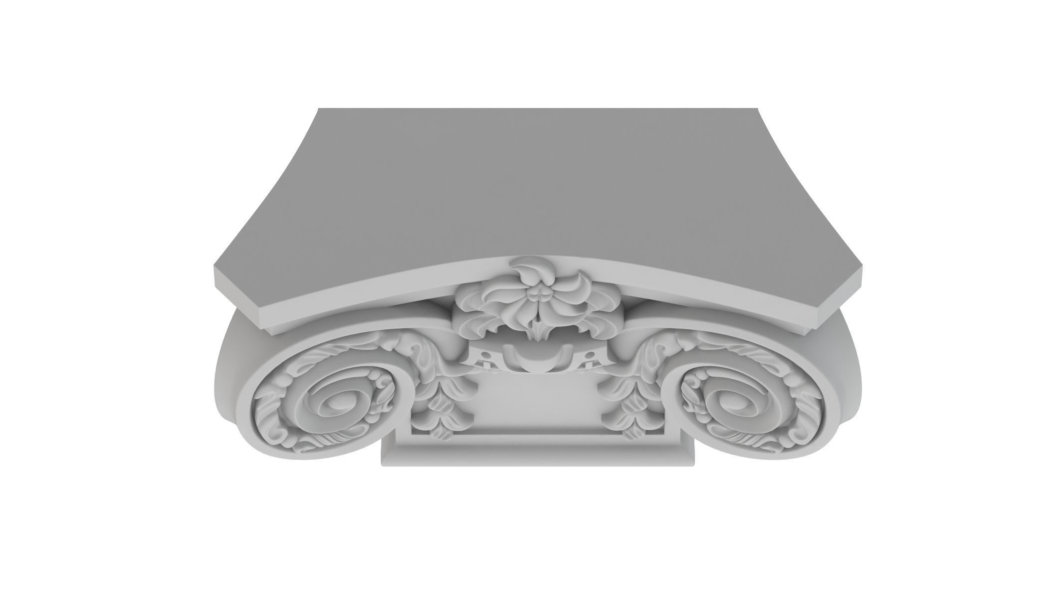 Pilaster Capital 007 3D model | CGTrader