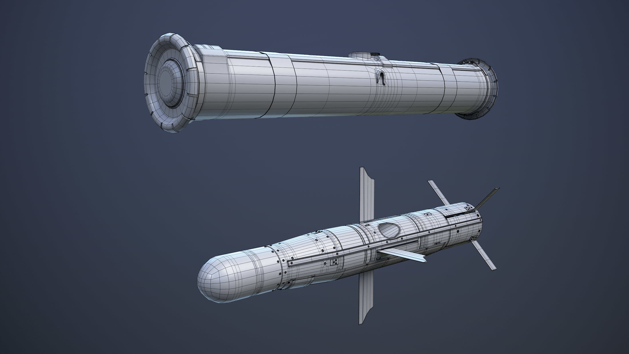 TOW BGM-71 Missile 3D model | CGTrader