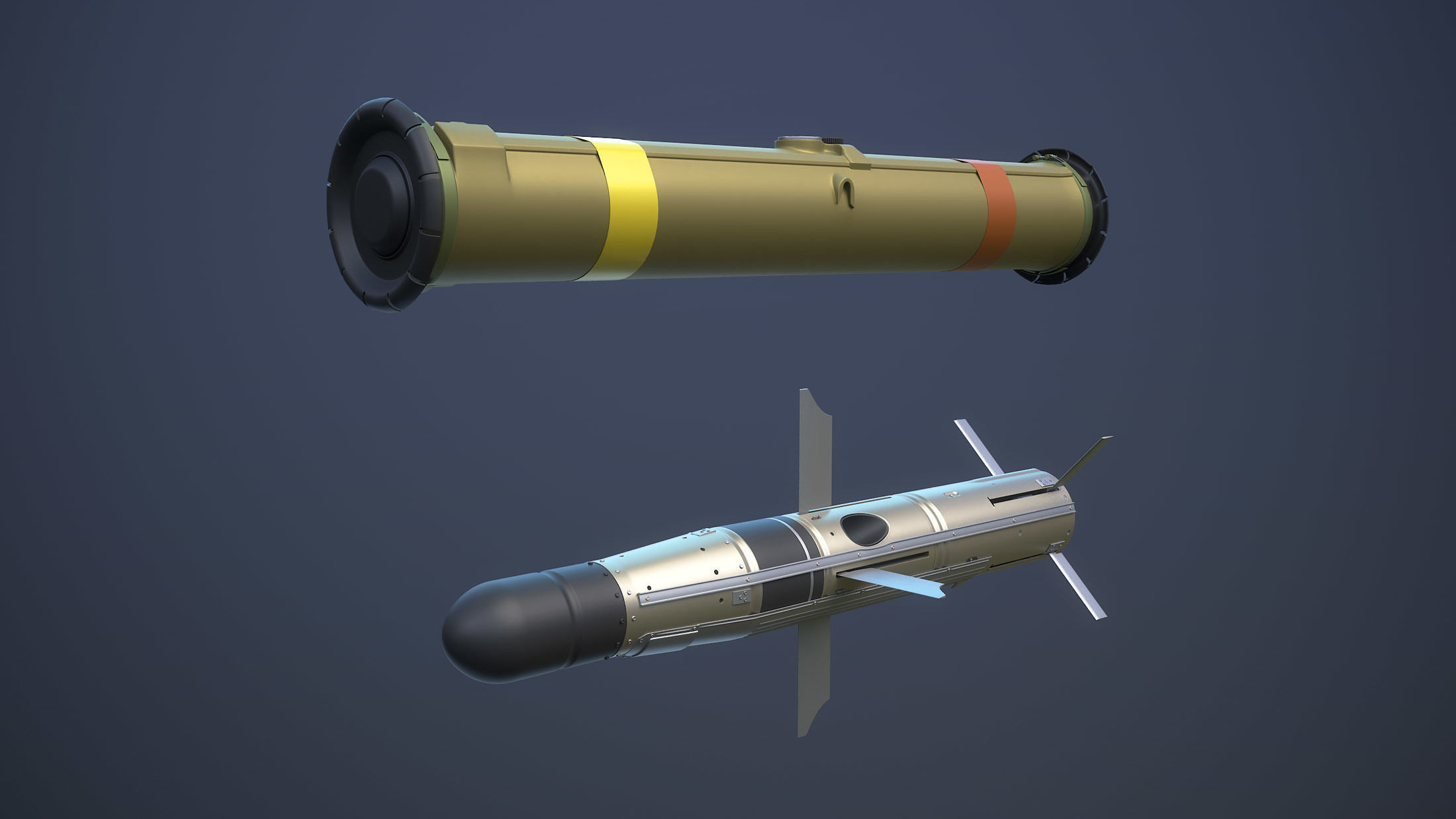 TOW BGM-71 Missile 3D model | CGTrader