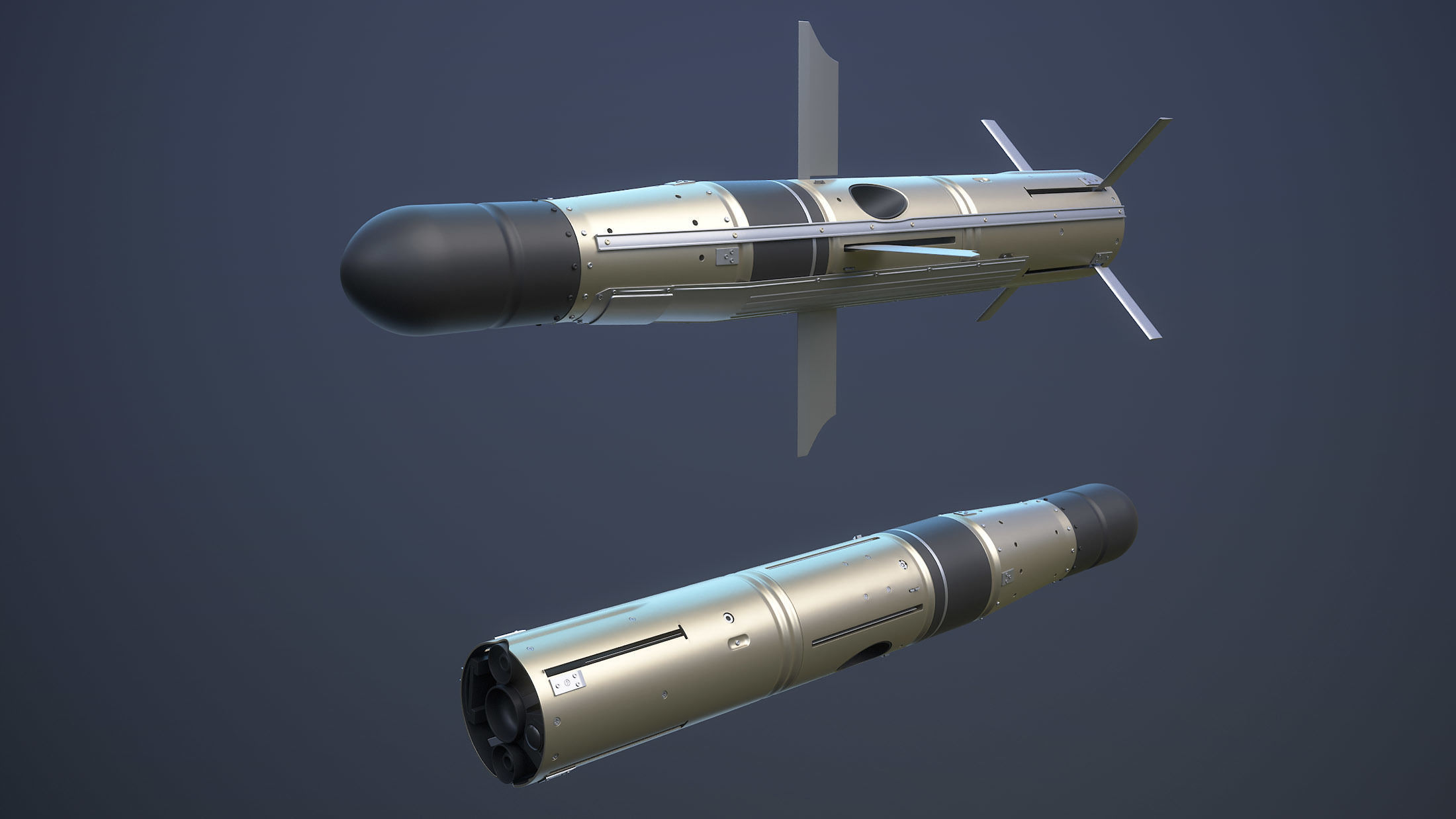 TOW BGM-71 Missile 3D model | CGTrader