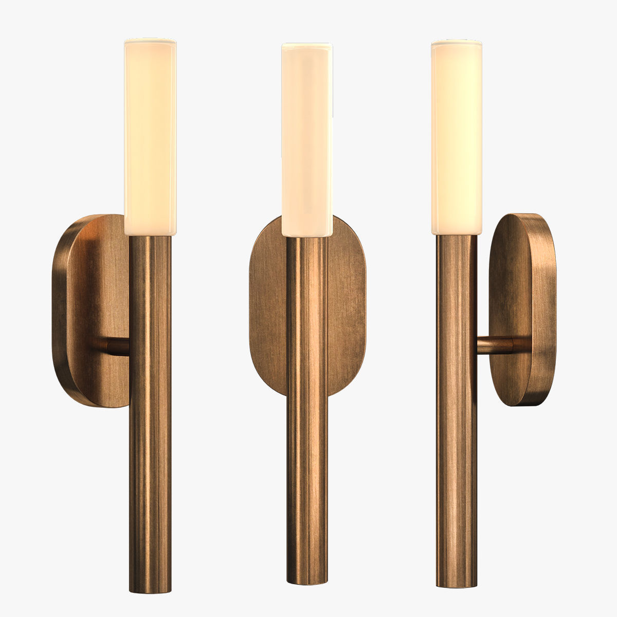 ROUSSEAU LINEAR SCONCE 3D model | CGTrader