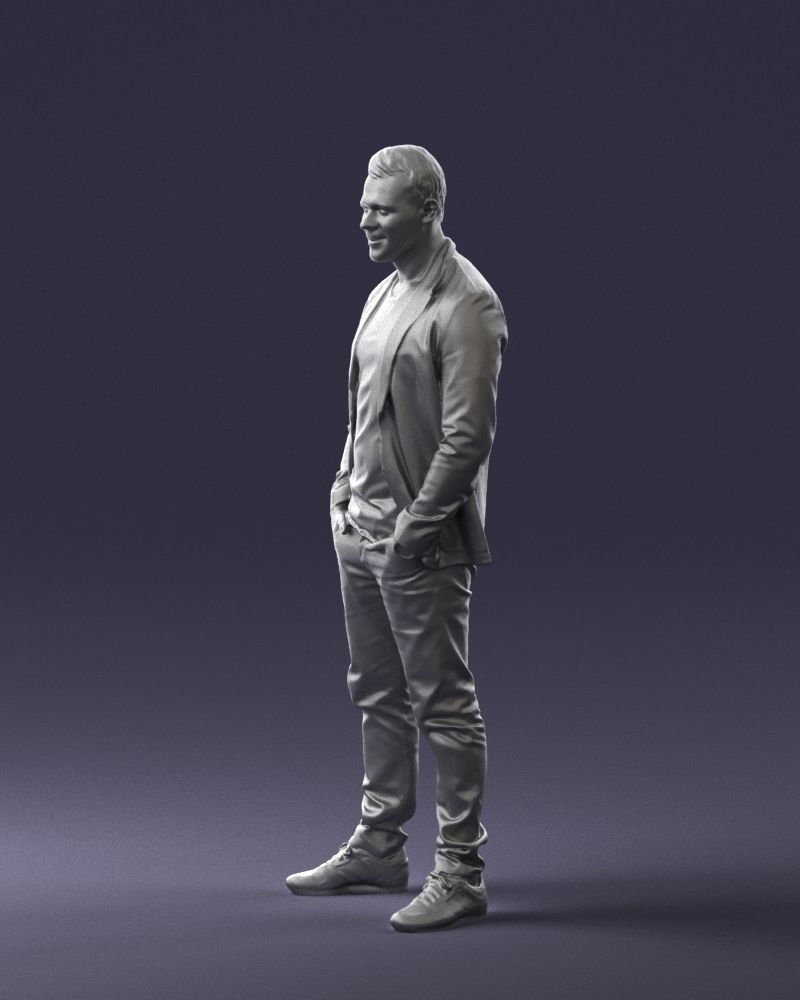 Emin in tracksuit 0472 3D model | CGTrader