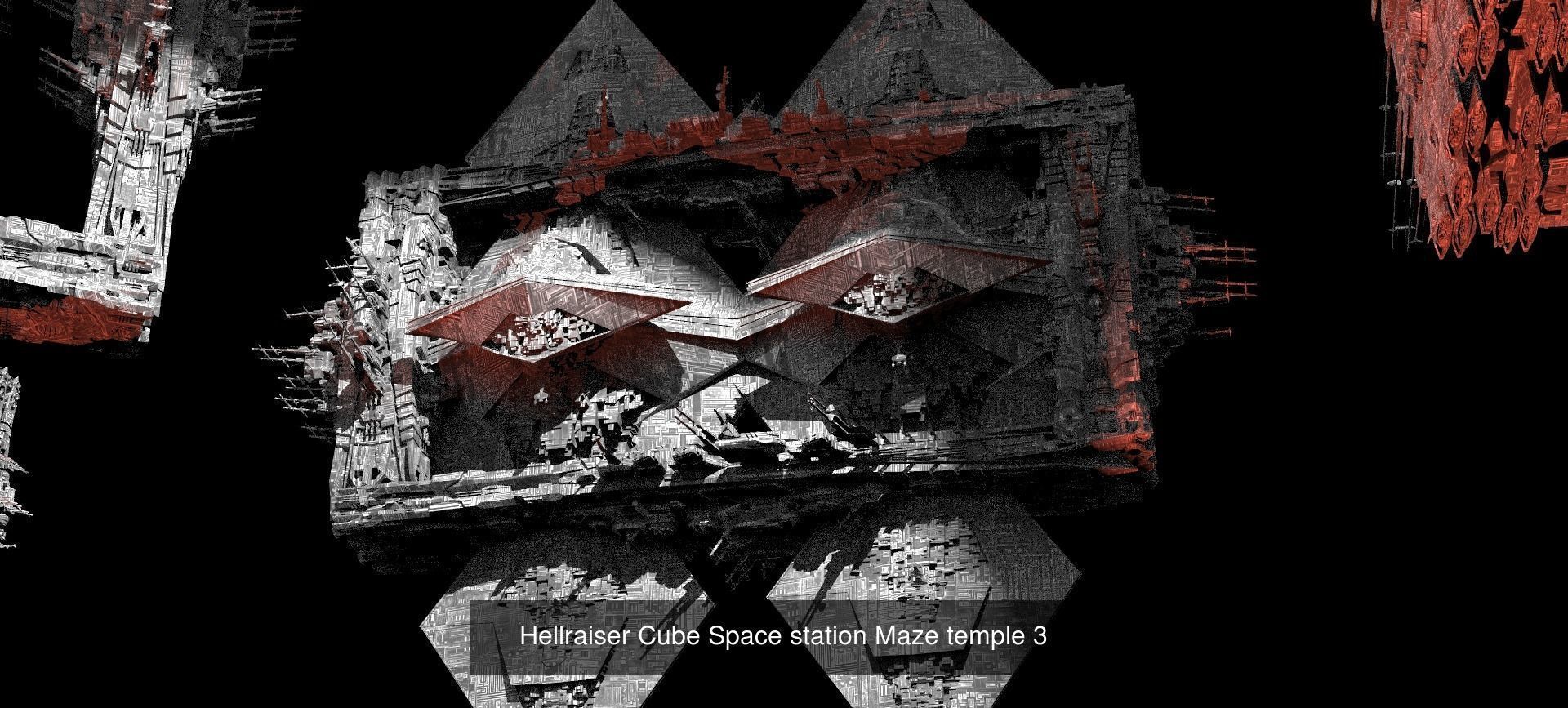 Hellraiser Cube City 3D Model Collection | CGTrader