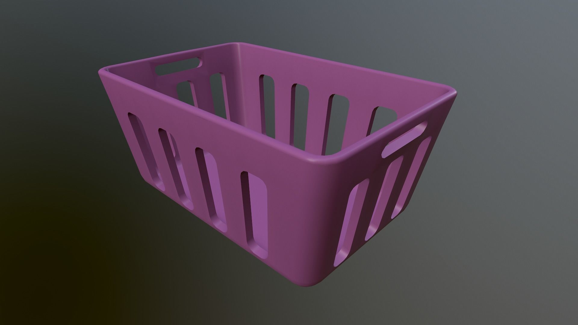 Plastic Basket free VR / AR / low-poly 3D model | CGTrader