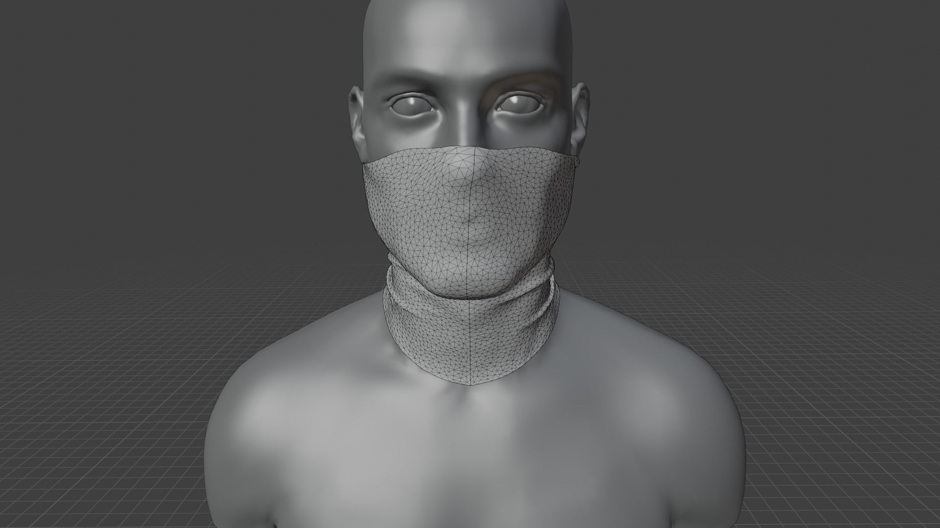 3D model Mask Clo3d Marvelous VR / AR / low-poly | CGTrader