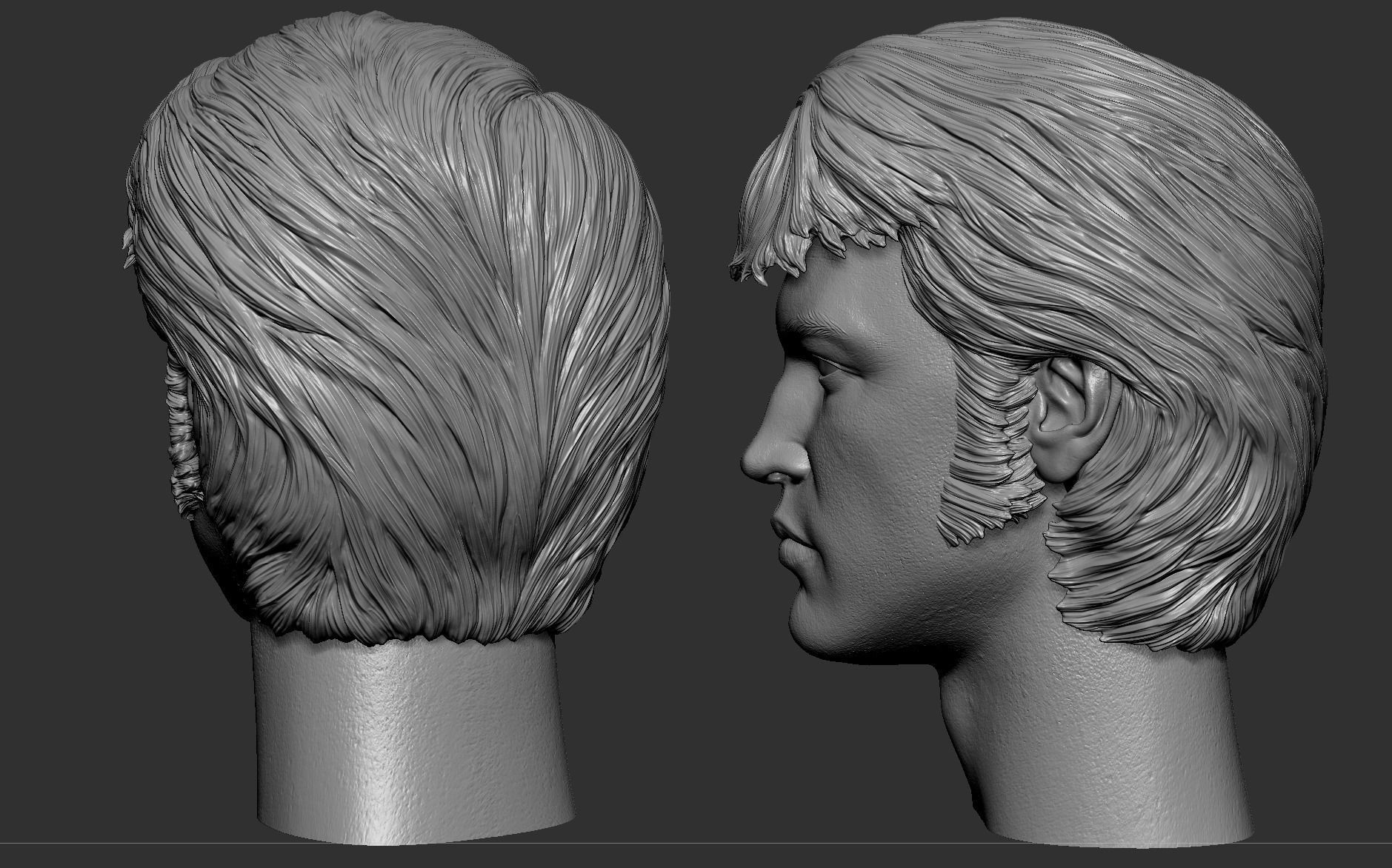 Elvis Presley Head 3D model 3D printable | CGTrader