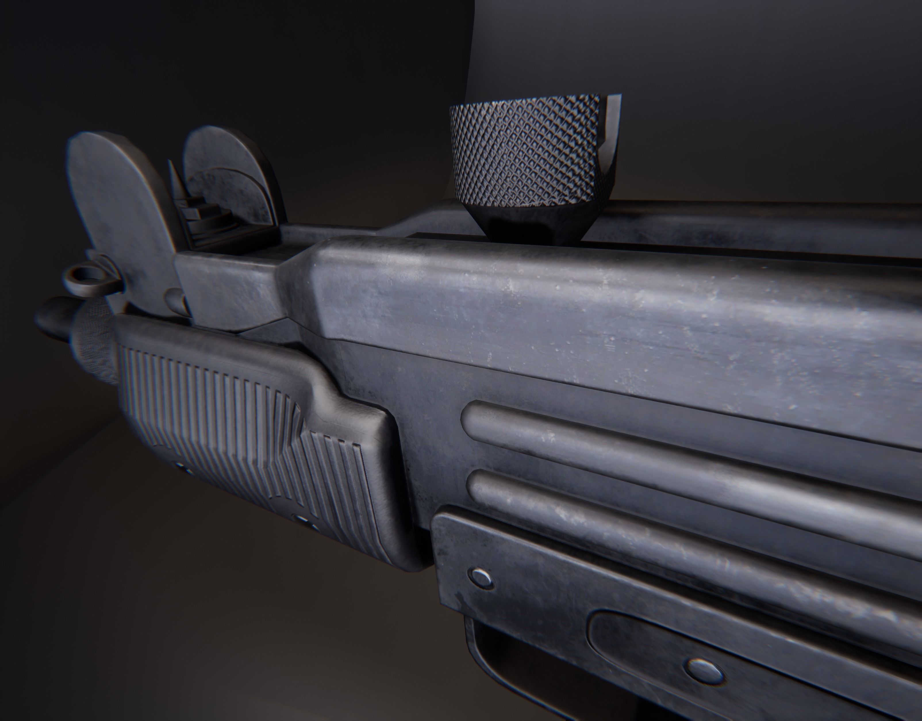 3D model AAA Micro Uzi Game Ready PBR VR / AR / low-poly | CGTrader