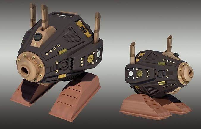 TNG Exocomp - Studio Scale Prop 3D model 3D printable | CGTrader