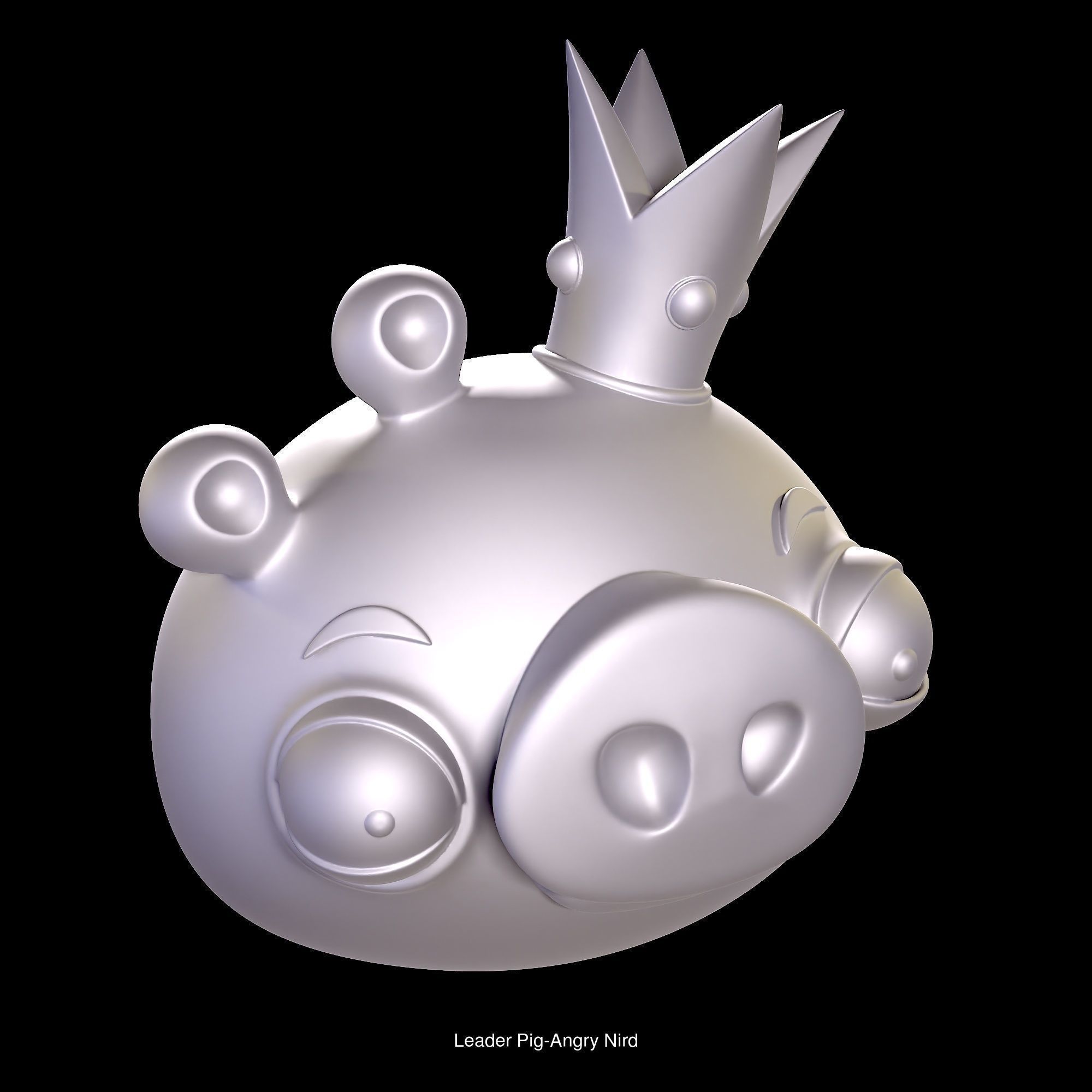 Angry Birds and Leader Pig 3D Model Collection | CGTrader