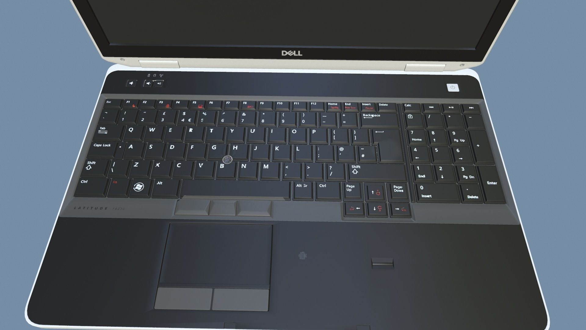 Dell Laptop 3D model | CGTrader