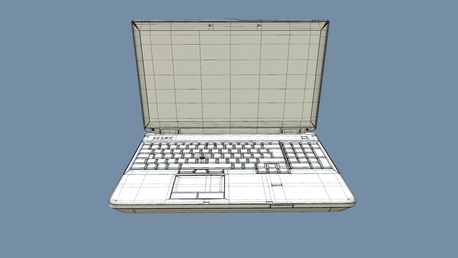 Dell Laptop 3D model | CGTrader