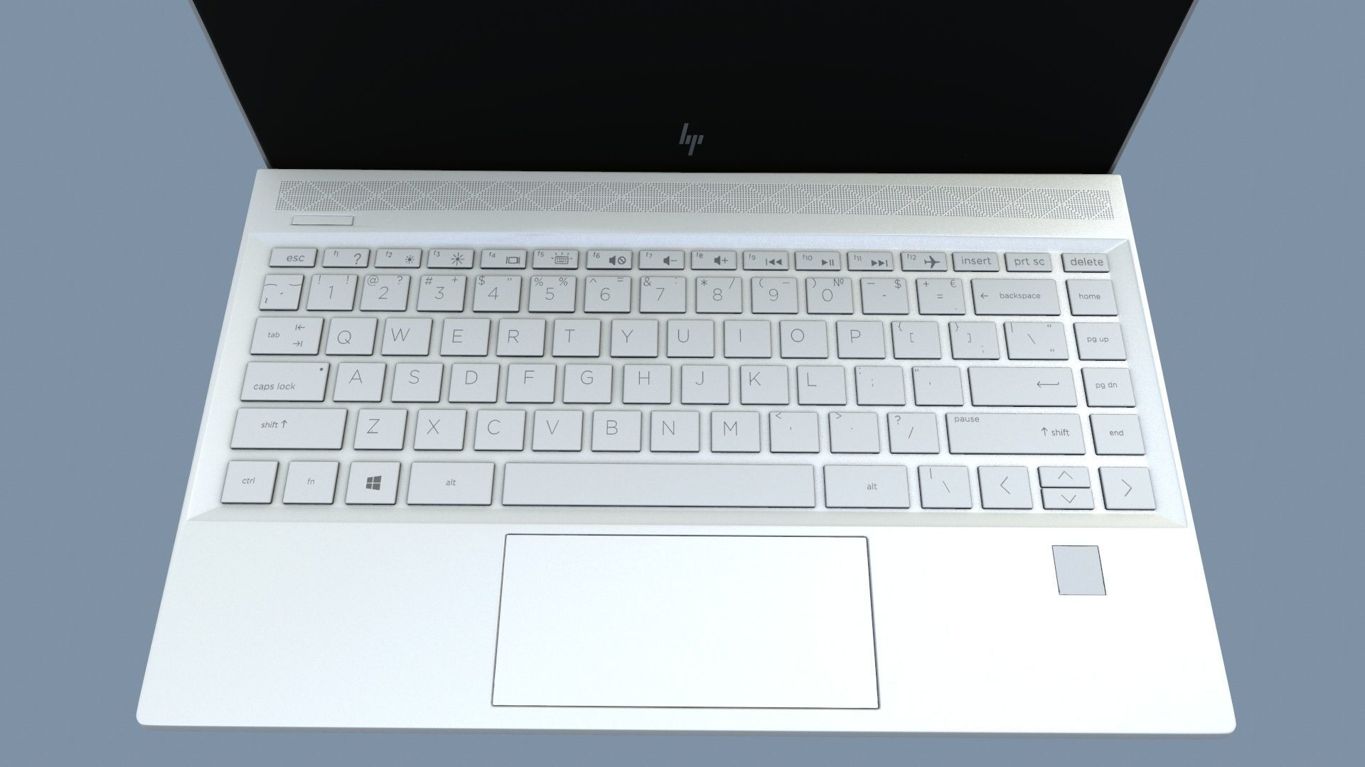 HP Laptop 3D model | CGTrader