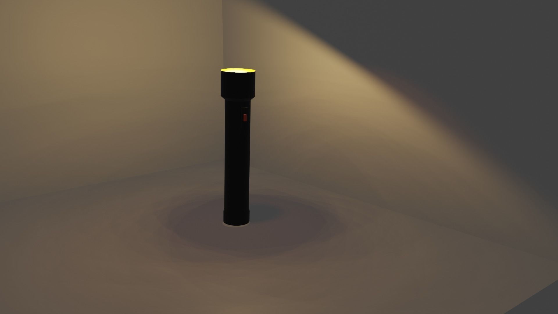 Black Flashlight 3D model | CGTrader