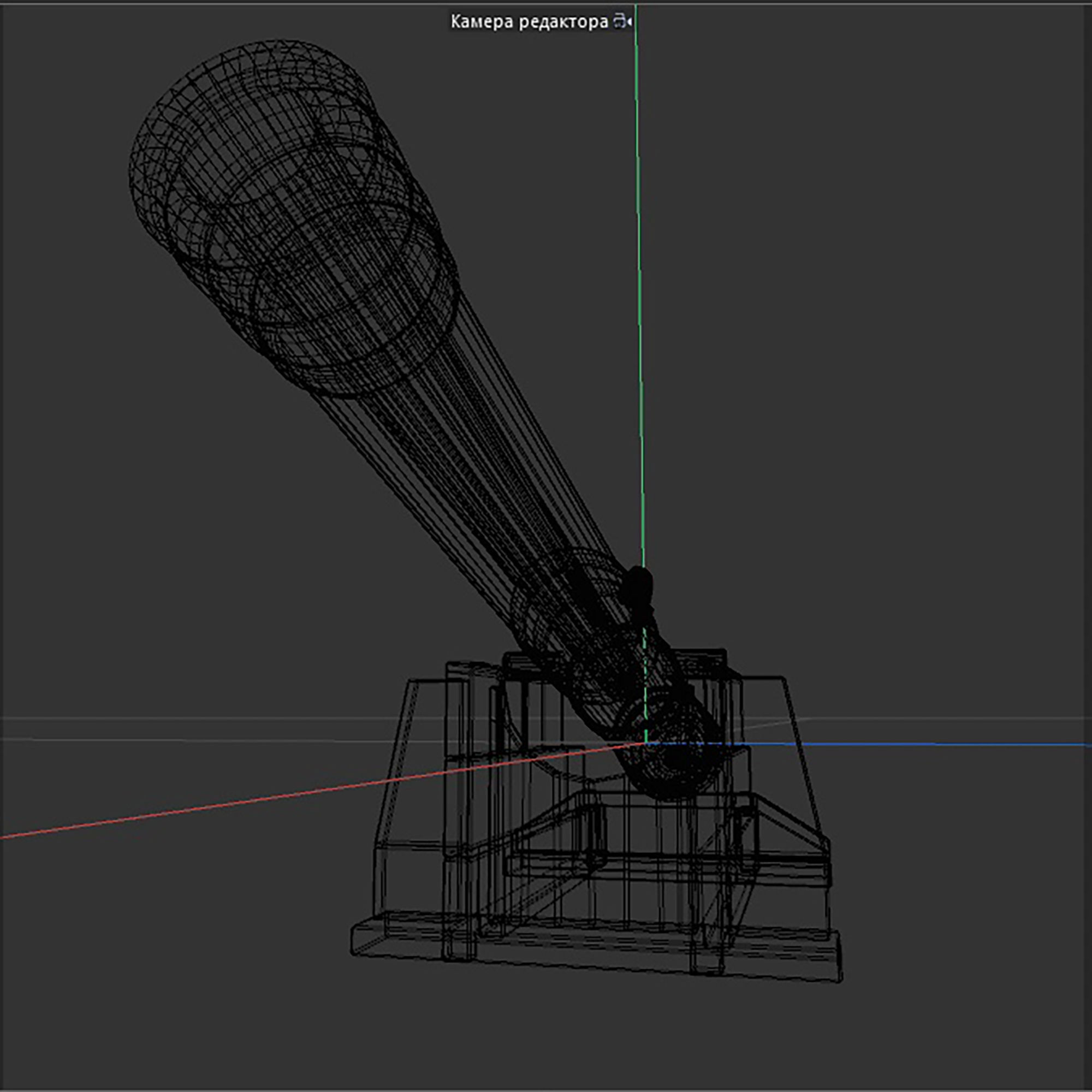 cossack mortar1 3D model | CGTrader
