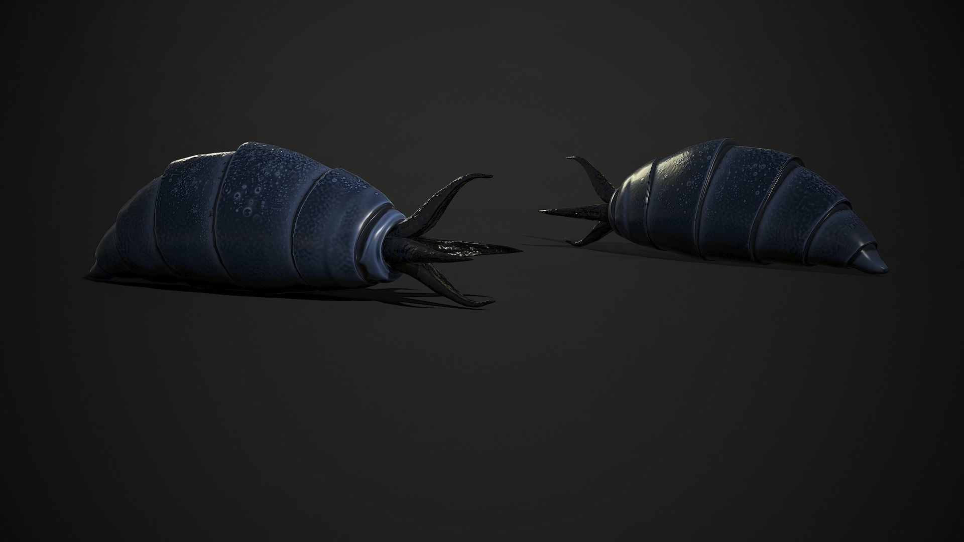 3D model Worm creature1 VR / AR / low-poly | CGTrader