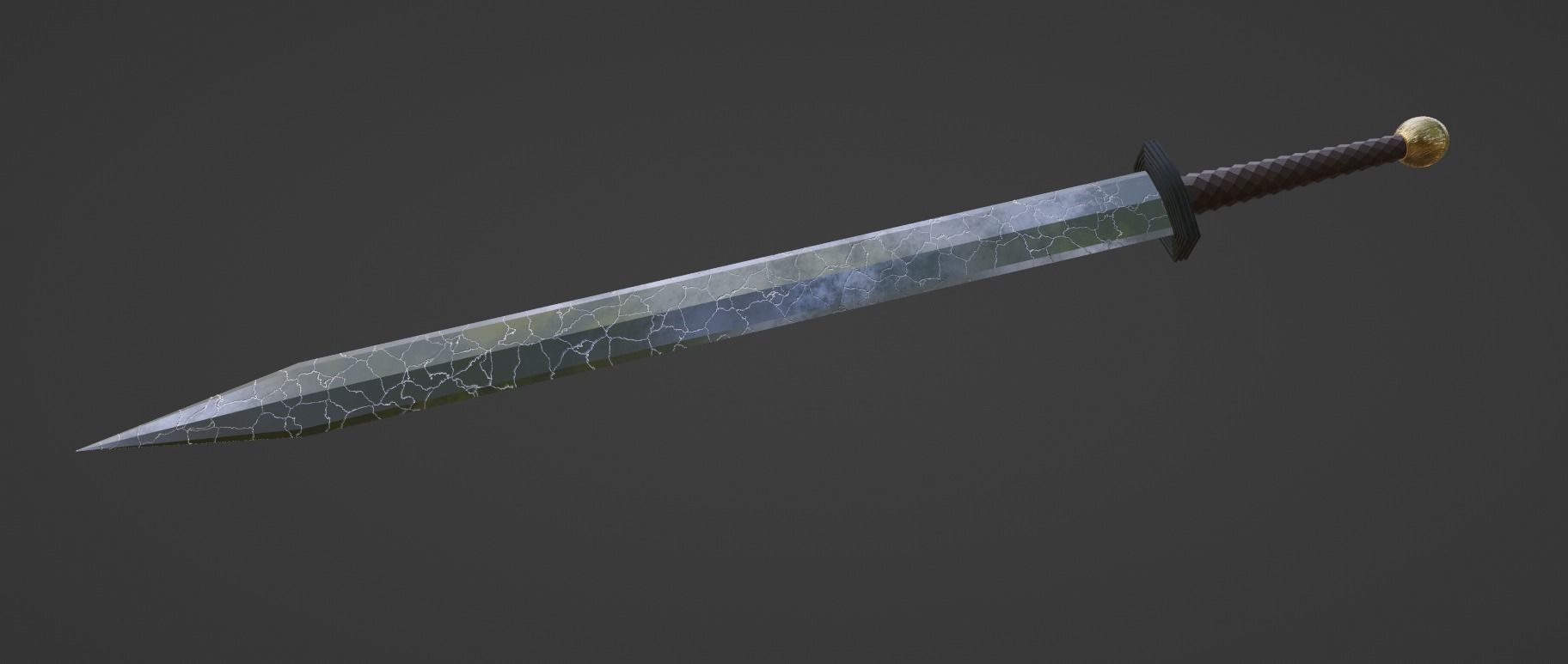 3D model Thunder Sword VR / AR / low-poly | CGTrader
