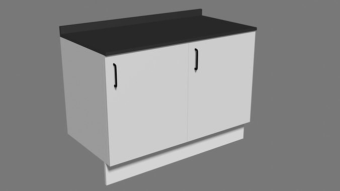 Cabinet free 3D model | CGTrader