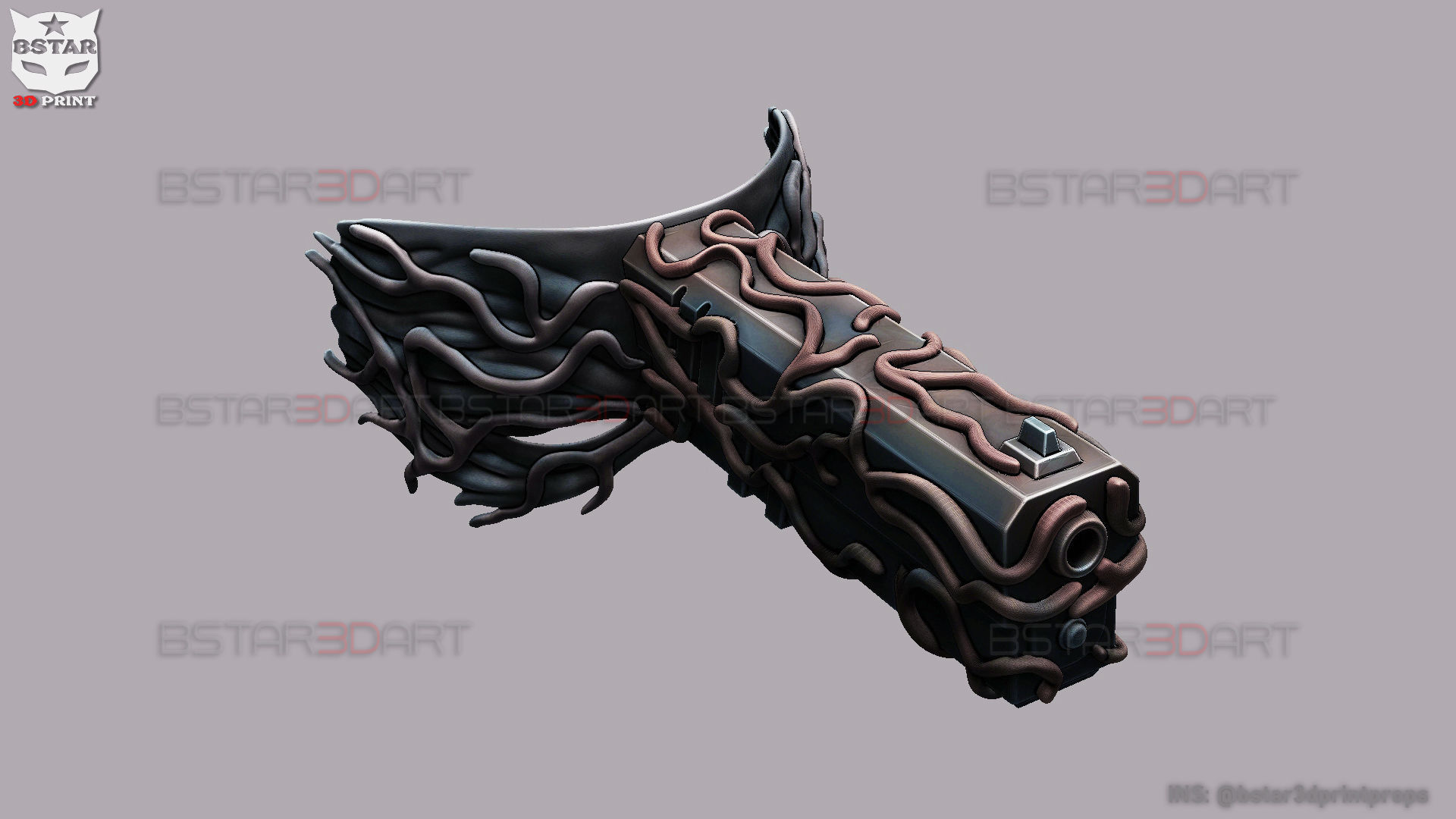 Aki Devil Gun Mask Chainsawman Cosplay 3d Model 3d Printable Cgtrader