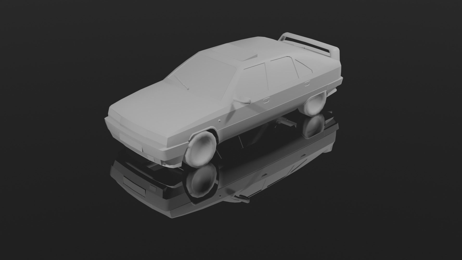 3D model Citroen BX and GT version VR / AR / low-poly | CGTrader