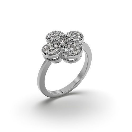 3D Jewel Ring - AN-538 3D model 3D printable | CGTrader