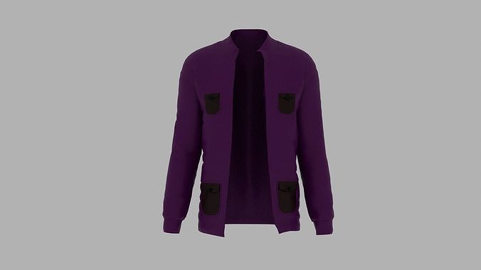 3D model Jacket VR / AR / low-poly | CGTrader